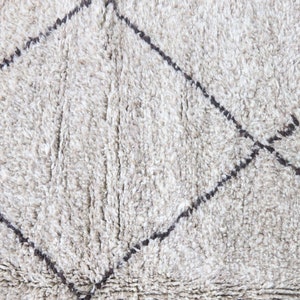 Beni Ourain Rug Authentic Moroccan Rug Custom Beni Ourain Rug Gift for ...