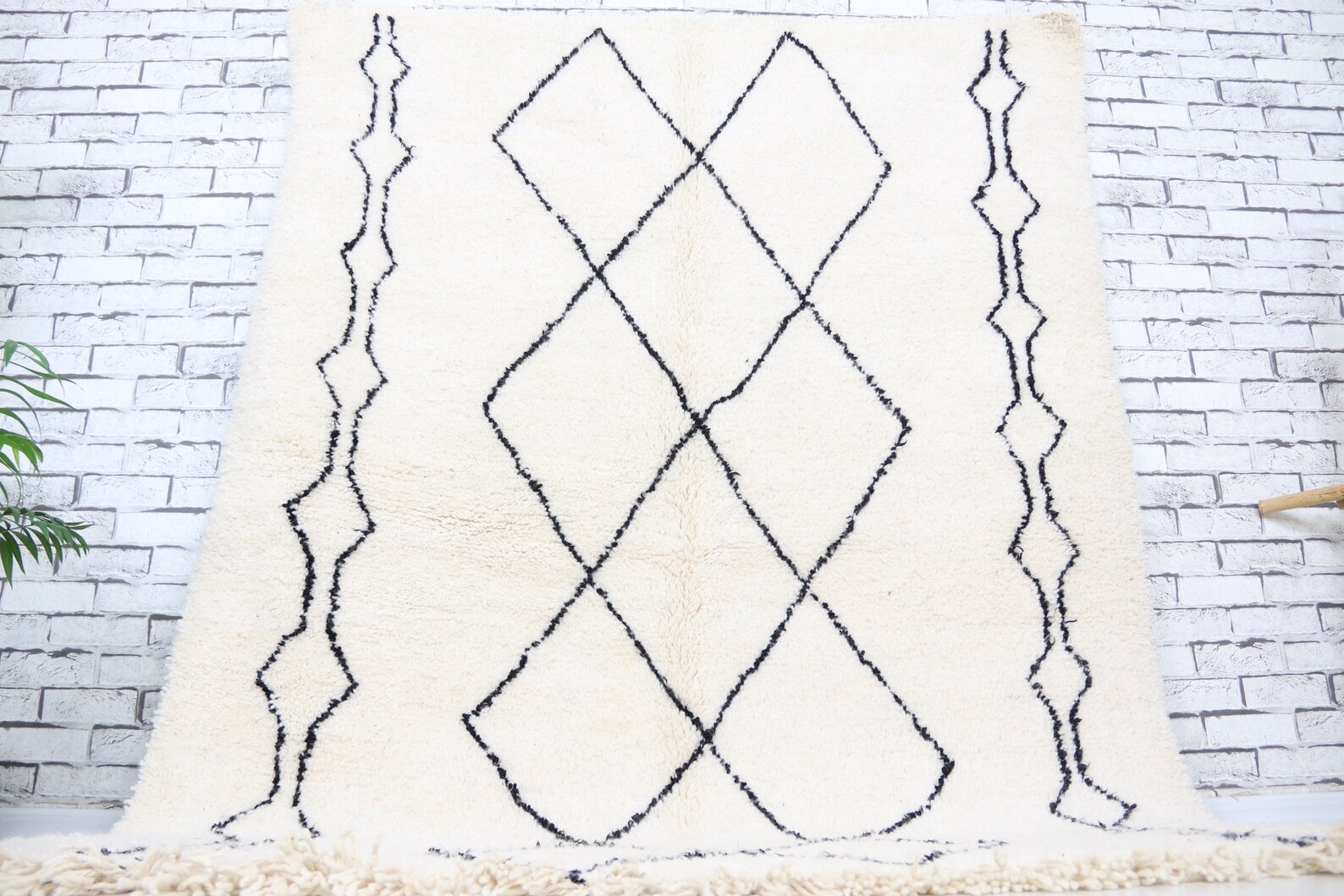 Beni Ourain Rug Authentic Moroccan Rug Custom Beni Ourain - Etsy