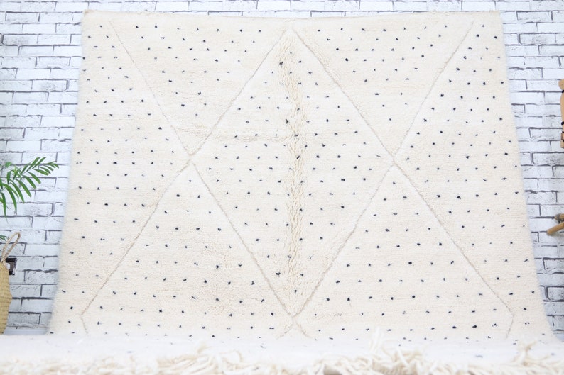 Beni Ourain Rug Authentic Moroccan Rug Custom Beni Ourain - Etsy