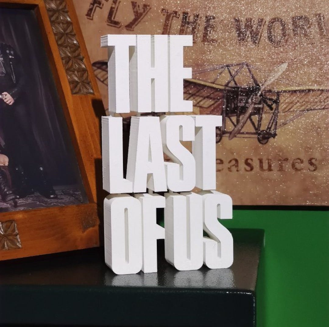 The Last of Us TLOU 3D Logo Fan Art - Etsy