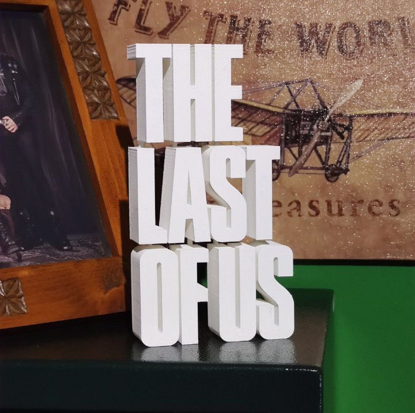 The Last of Us TLOU Logo in 3D Fan Art - Etsy Ireland