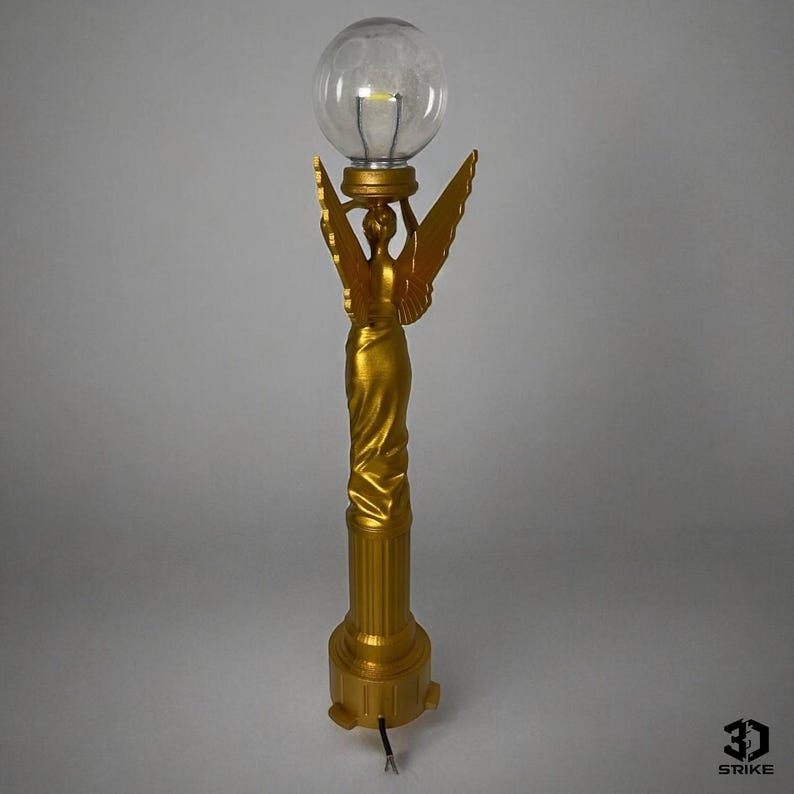 Alan Wake - Angel Lamp With LED Light Cosplay Prop Life-size 35cm\13 ...