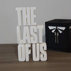 The Last of Us TLOU 3D Logo Fan Art - Etsy
