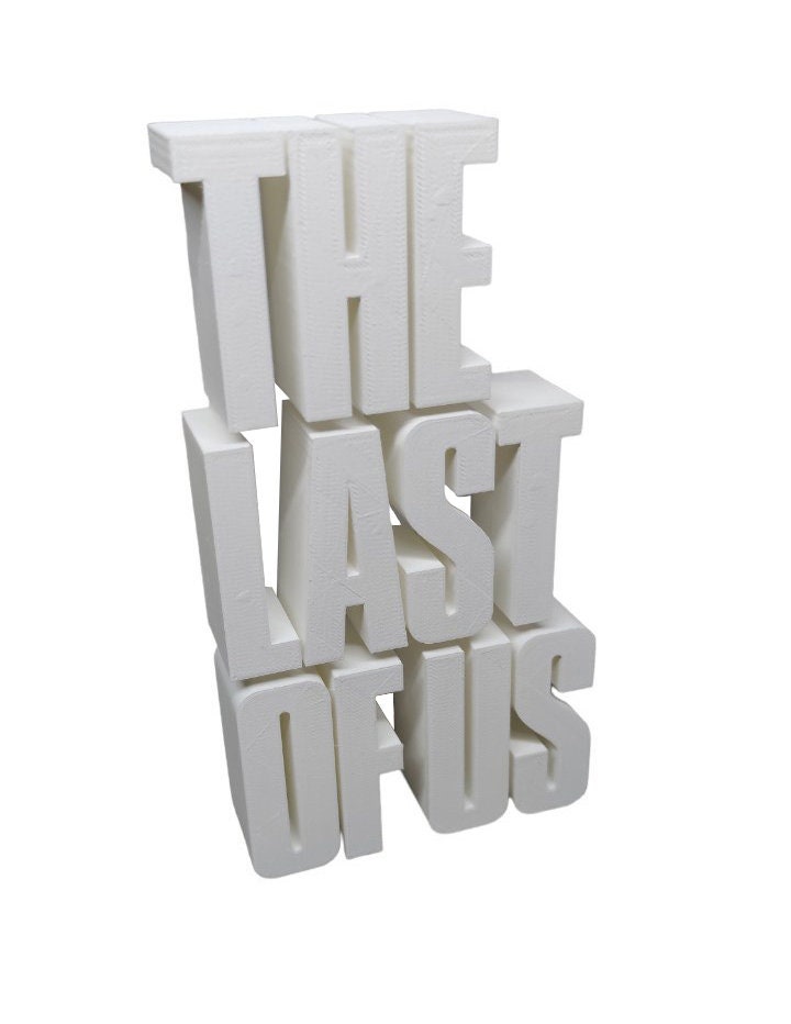 The Last of Us TLOU Logo in 3D Fan Art - Etsy Australia