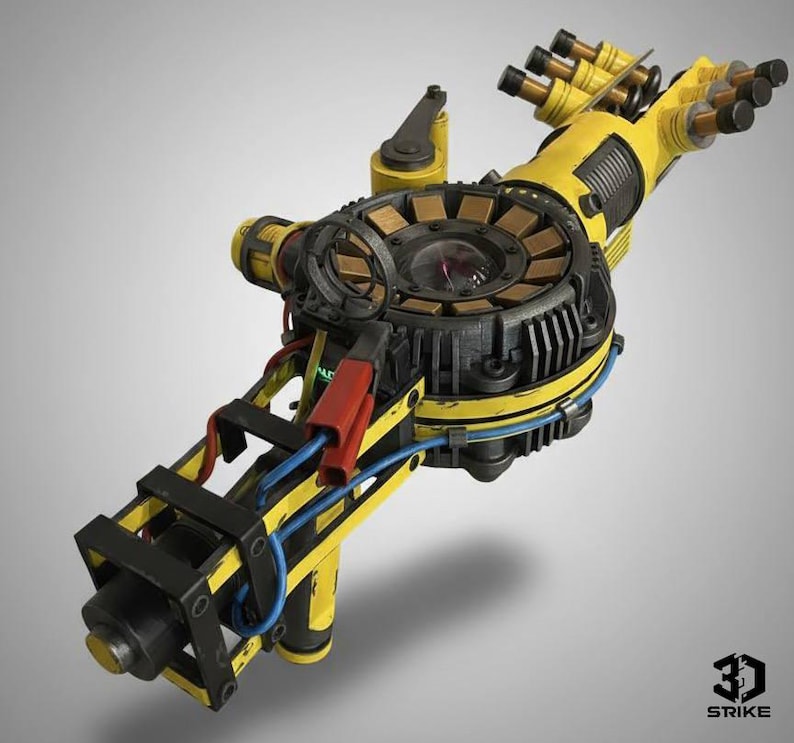 Tesla Rifle Replica – Rotating Plasma Ball, Removable Head, Integrated ...