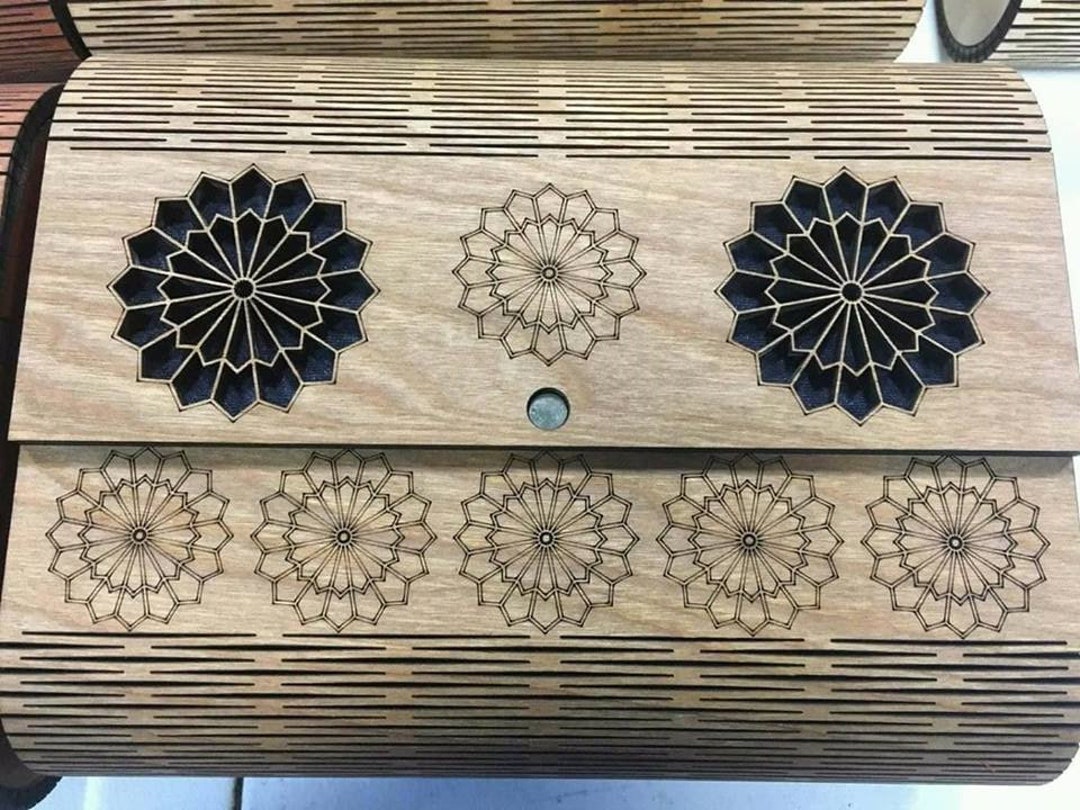 Laser Cut Purse File,flower Purse,wood Purse File Svg,christmas Laser ...