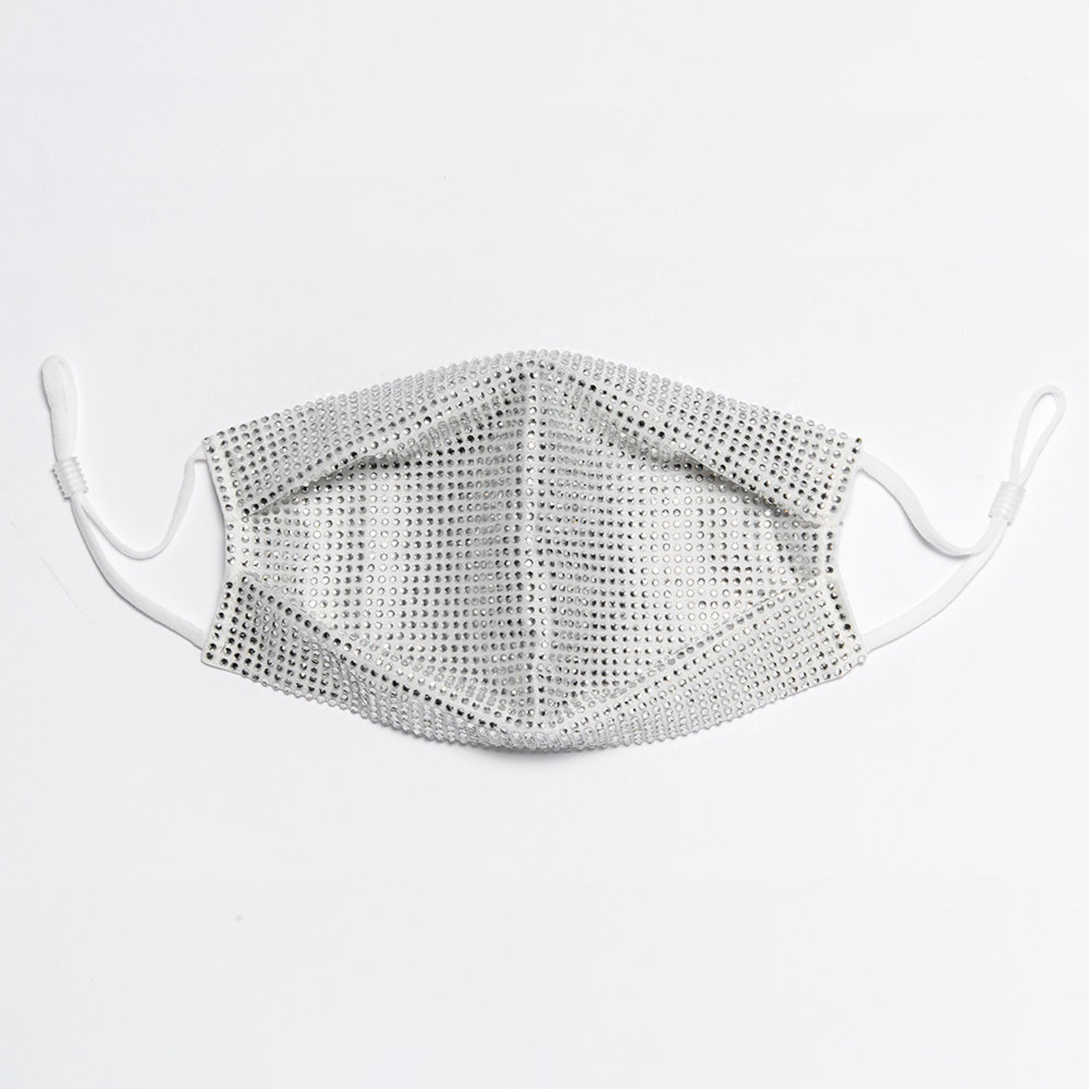 Rhinestone Face Mask Bling Face Mask Cotton Facemask With - Etsy
