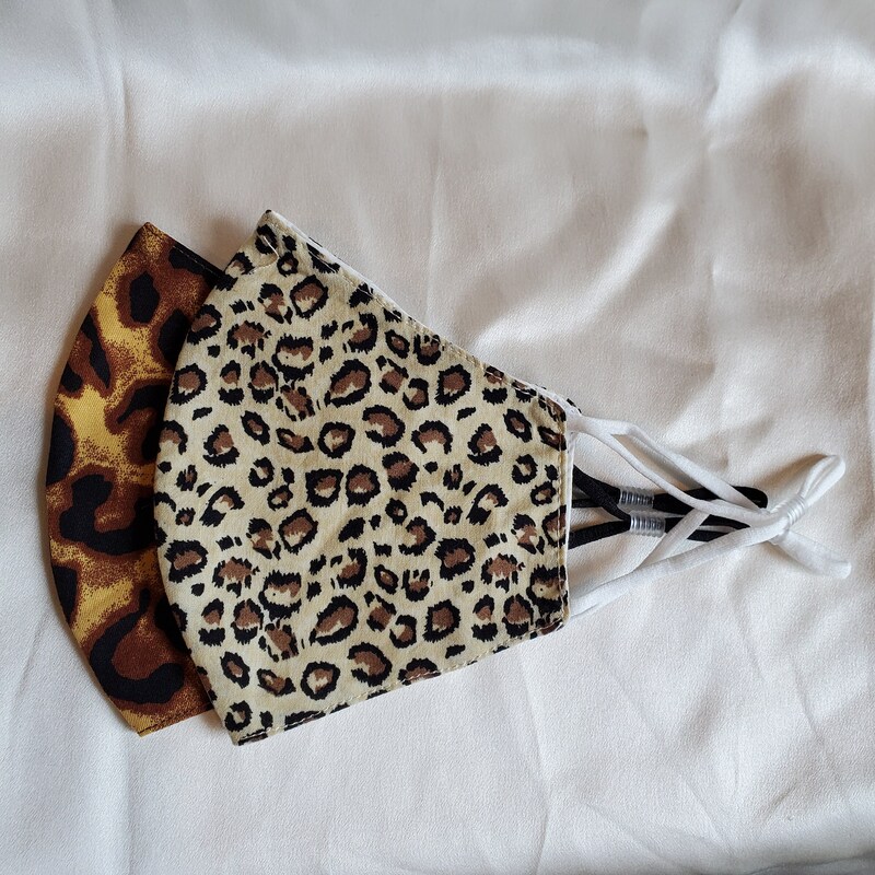Cheetah Face Mask - Etsy