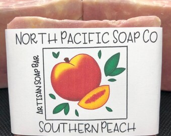 Peach soap | Etsy