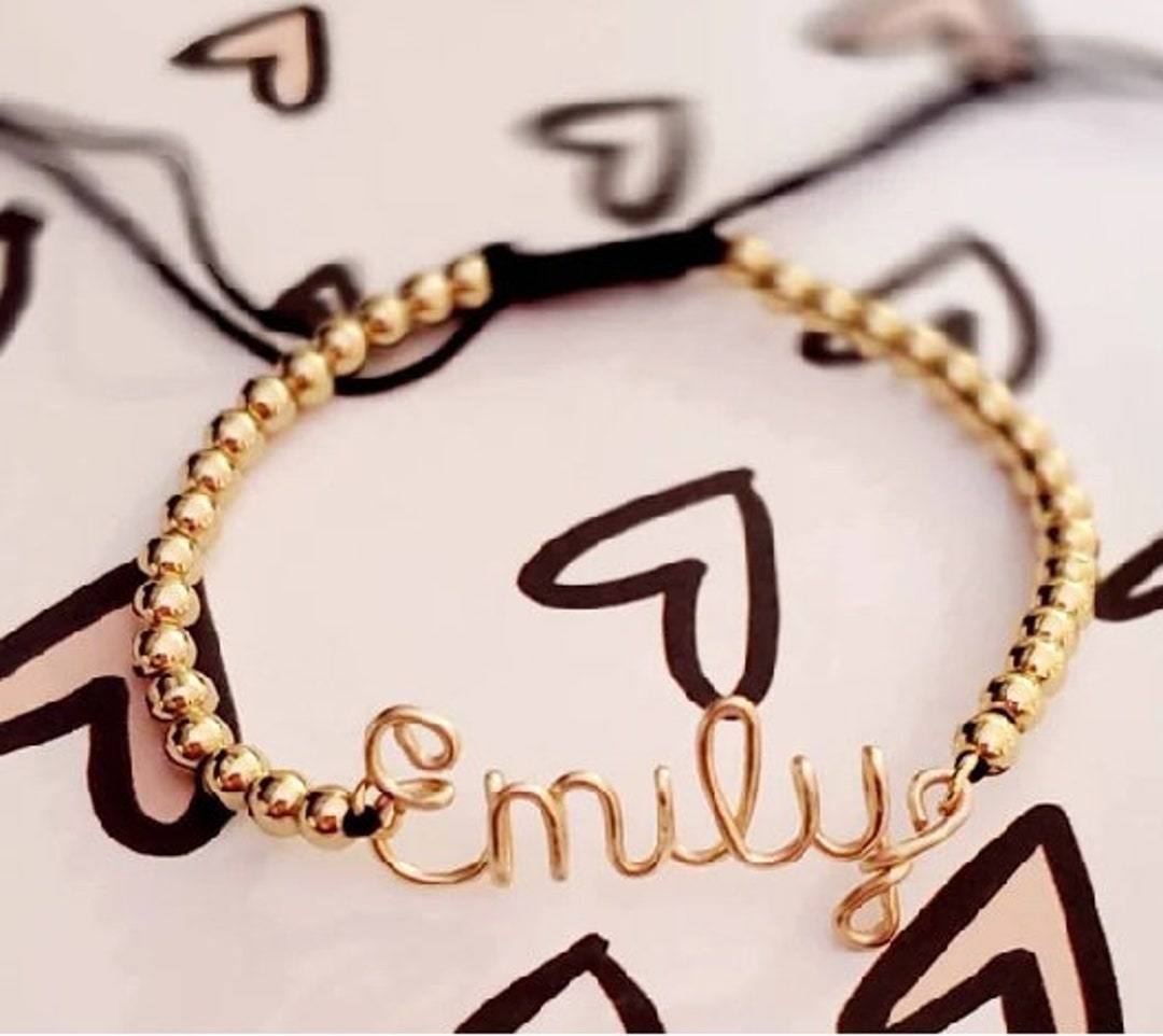 CUSTOM NAME BRACELET Name Bracelet Personalized Name Gifts - Etsy