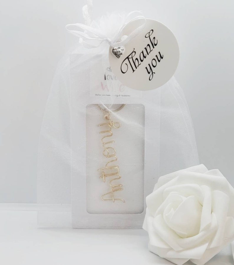 Custom Name Keychain With Heart Keyring Wire Name Keychain | Etsy