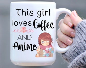 Anime Girl Tea Cup - Etsy