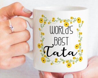 Best Tata Ever Mug 11oz 15oz Novelty Gift Best Tata Mug Tata - Etsy