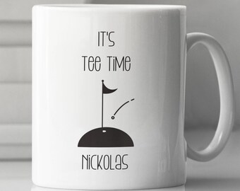 It's Tee Time Golf 10oz Mug Cup - Etsy
