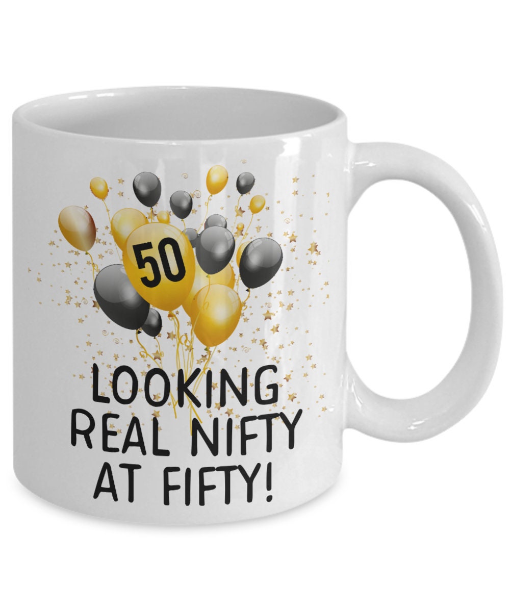 50th Birthday Mugs for Men 50th Birthday Coffee Mug Looking - Etsy