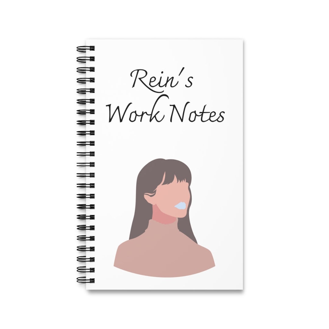 Personalized Work Notes Blank Spiral Journal Gift Custom Name Notebook ...