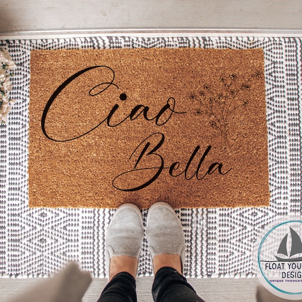 Ciao Doormat - Etsy