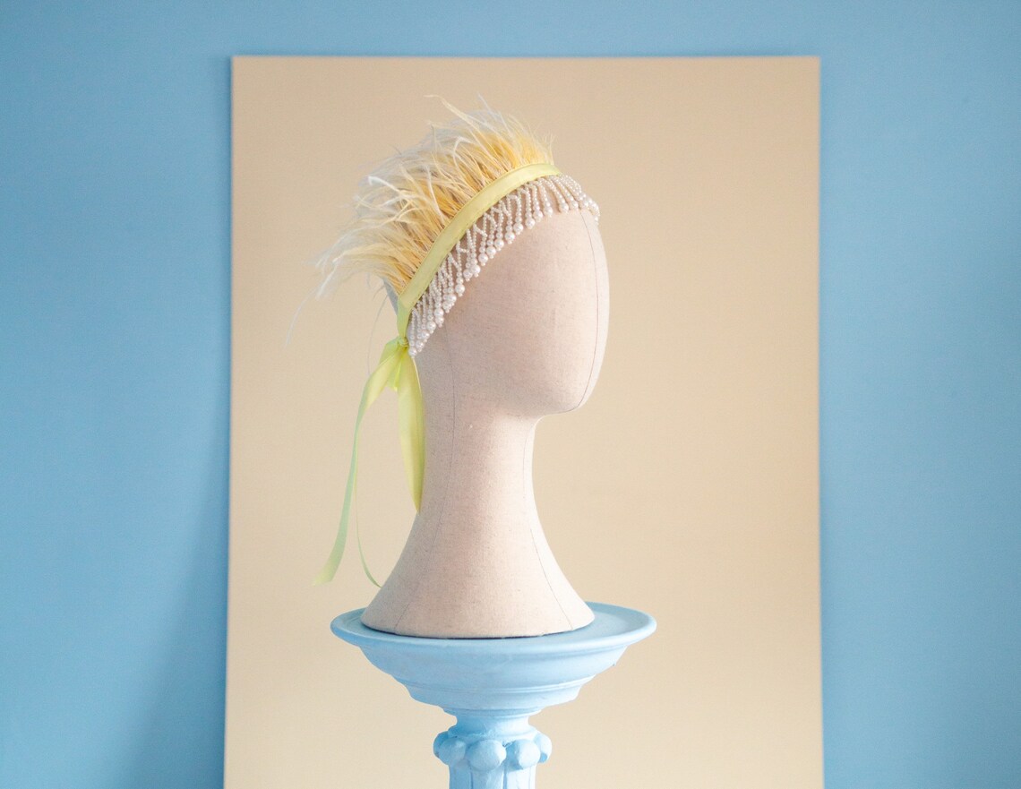 Pearly Queen - Feather Crown - Etsy