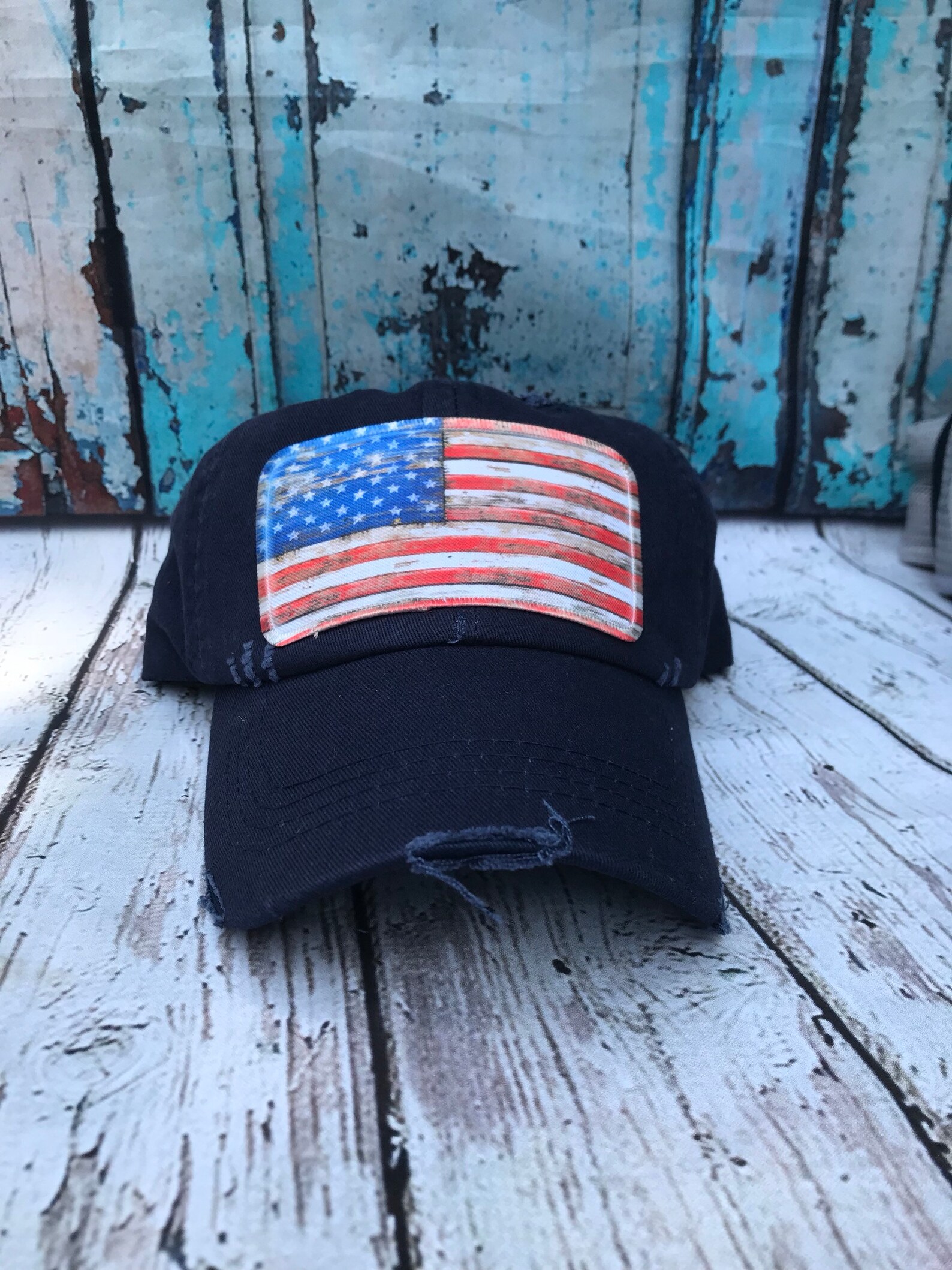 American Flag Patch Hat Patriotic Hat American Hat Flag - Etsy