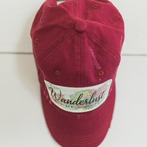 Wanderlust Hat | Baseball Hat | Travel Hat | Adventurer Hat ...