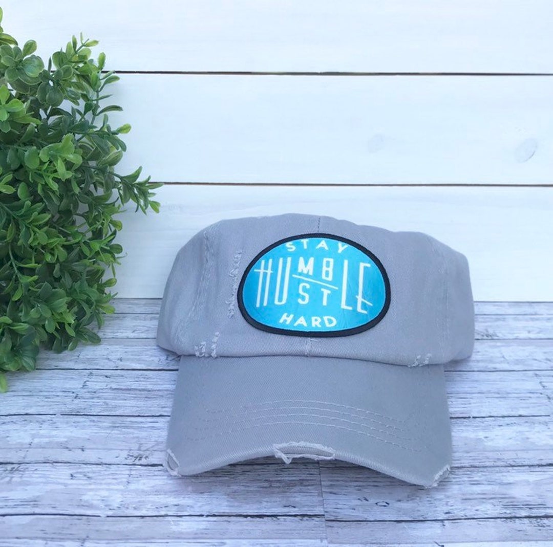 Stay Humble, Hustle Hard, Baseball Hat, Inspirational Hat - Etsy