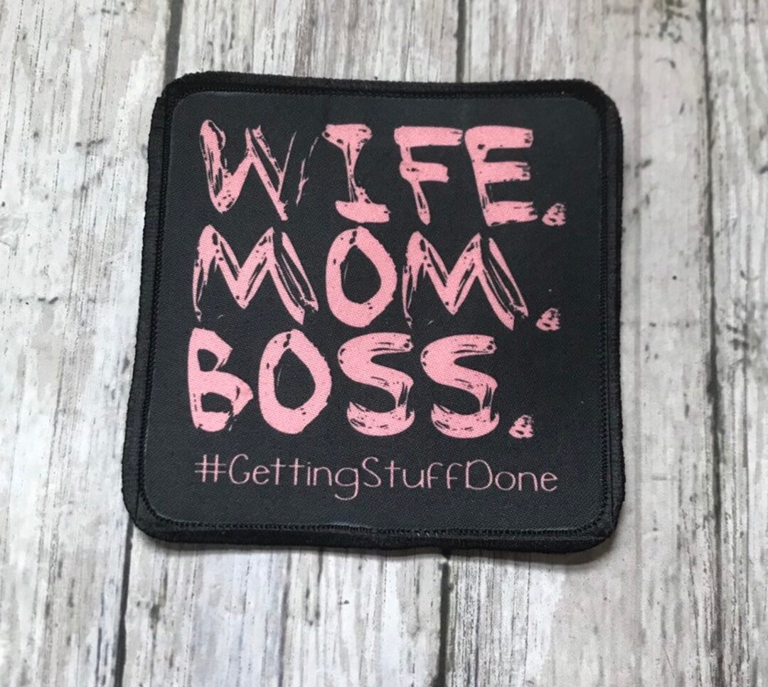 Inspirational Patch, Girl Boss Patch, Book Bag Patch, Brief Case Patch ...