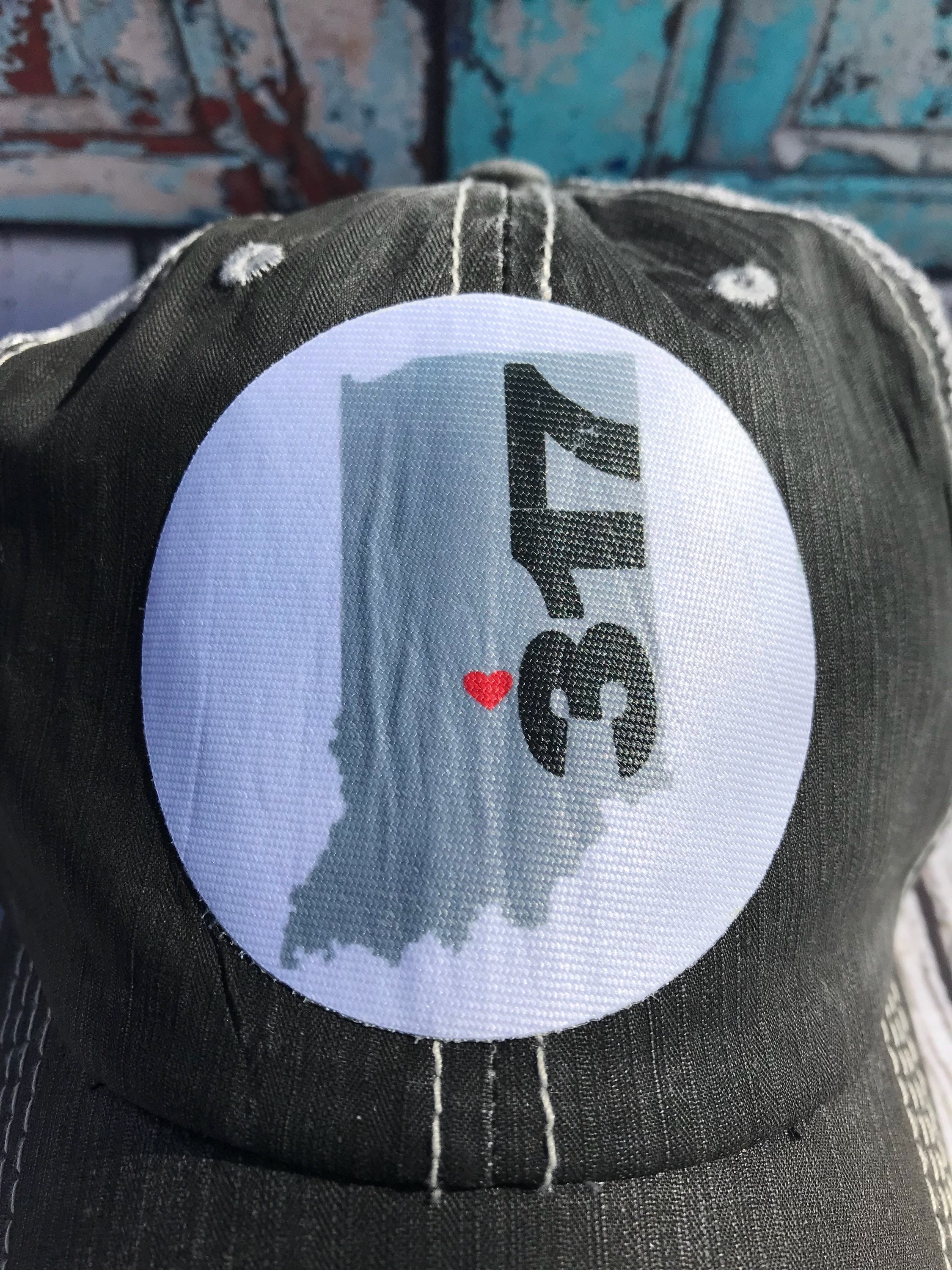 Indiana Truckers Cap Indiana Hat Area Code Hat State | Etsy