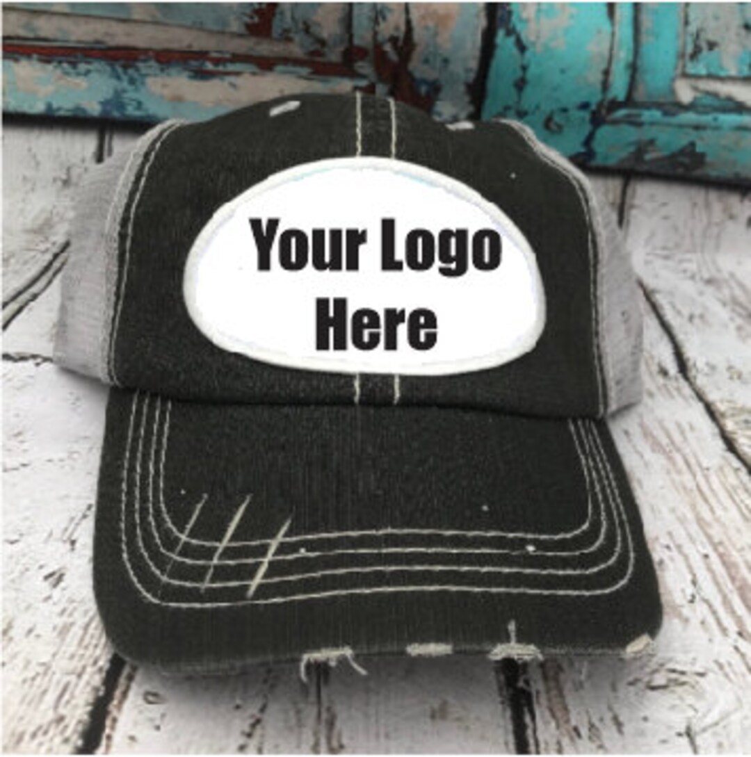 Logo Hat, Custom Hats, Design Your Own Hat, Logo Patch Hat - Etsy