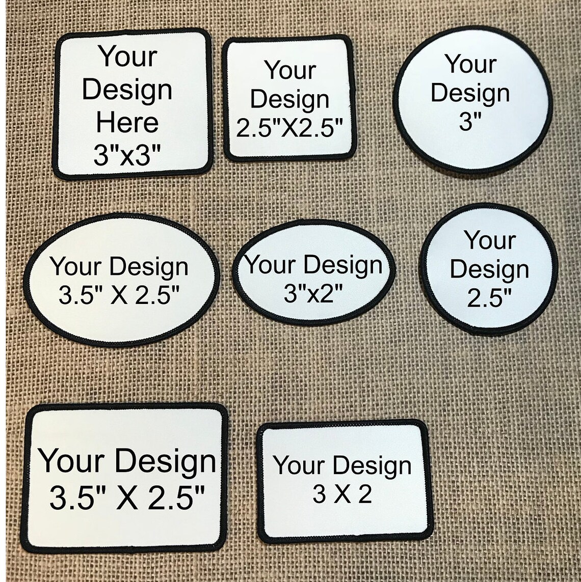 Iron on Patch Custom Patch Fashion Patch Printed Patches - Etsy