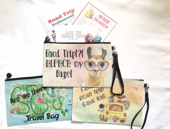 Travel Activity Kits Busy Kits for Kids Road Trip Activity | Etsy