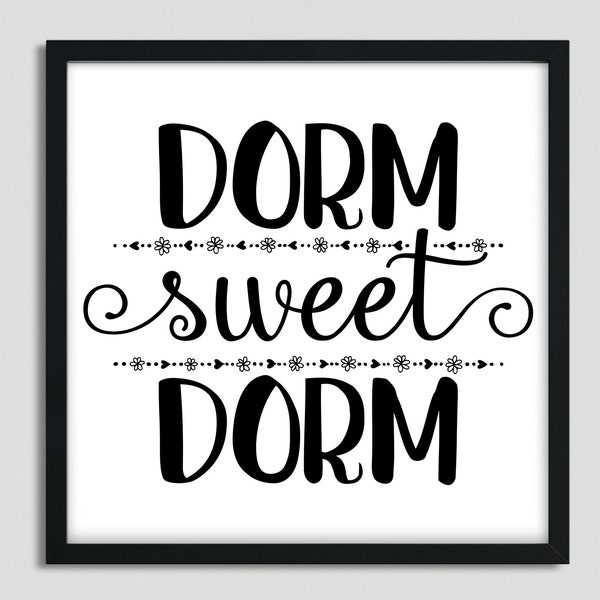 Dorm Sweet Dorm Sign - Etsy