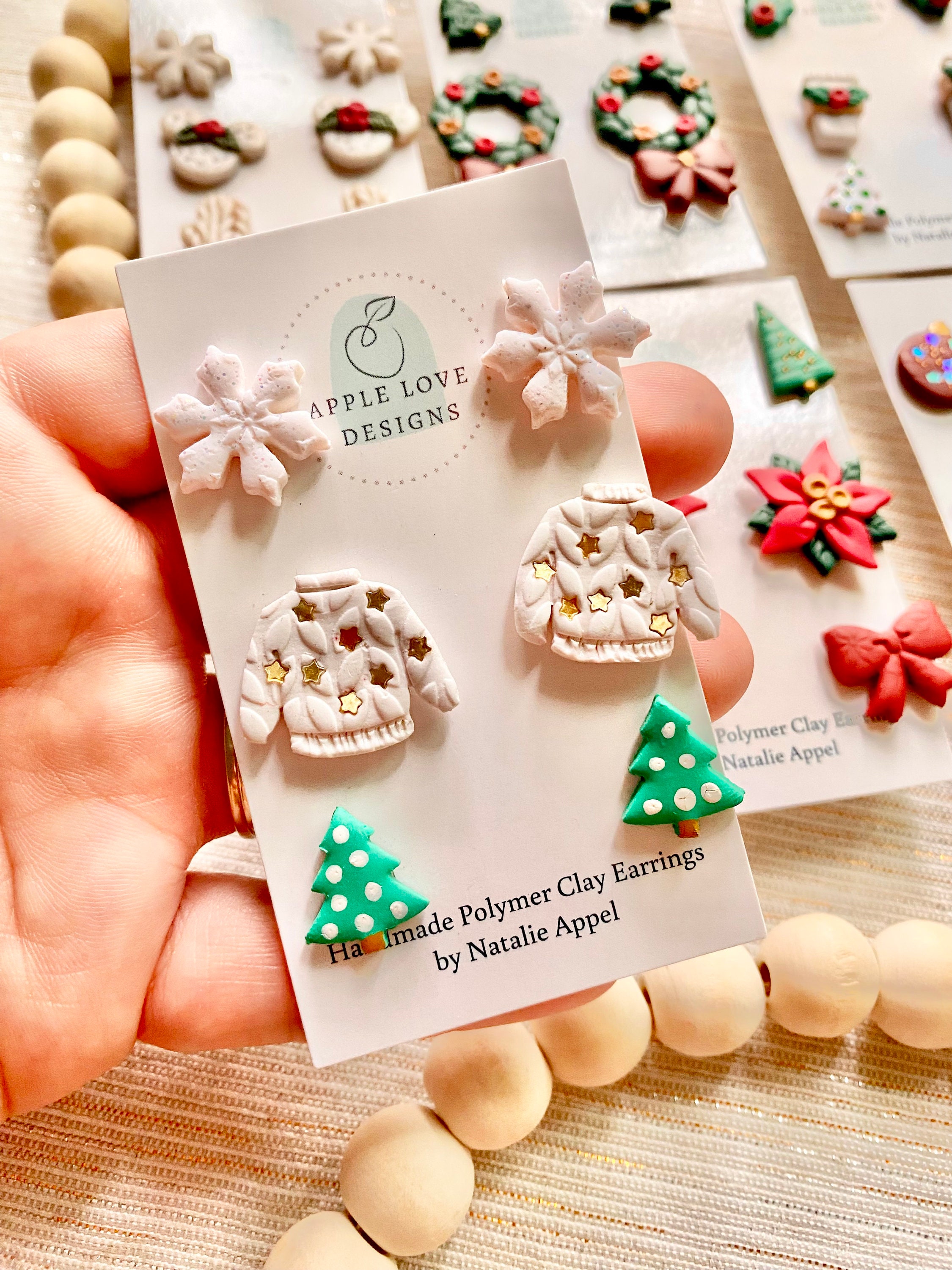 Christmas Variety Stud Pack - Etsy