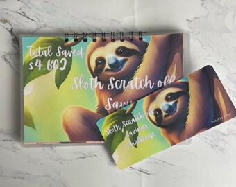 Sloth Mini Savings Challenge - Etsy
