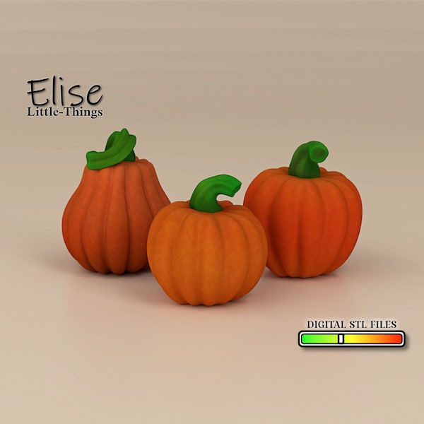 Pumpkin Stl File - Etsy