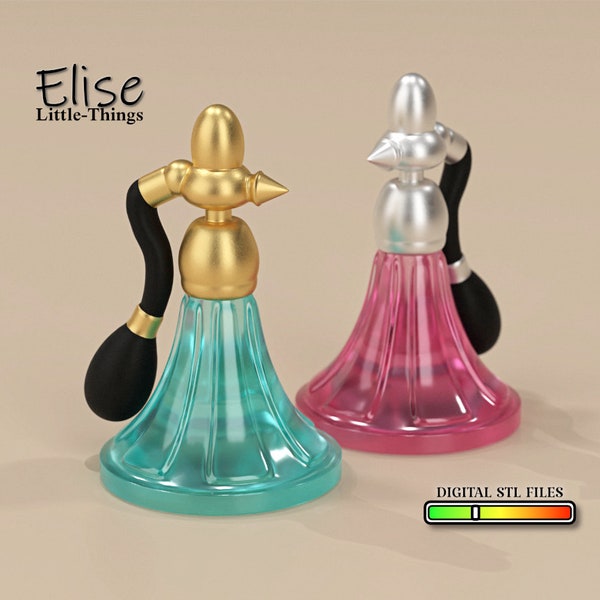 Perfume Bottle Puffer - Etsy