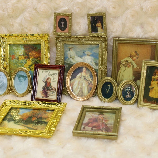 Miniature Framed Art - Etsy