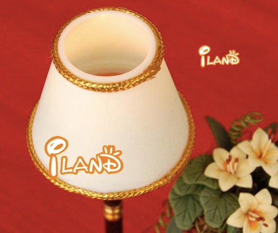 Miniature Toys 1:12 scale dollhouse miniature LED light floor reading ...