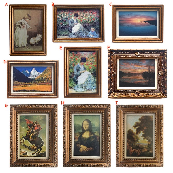 Miniature Wall Art - Etsy