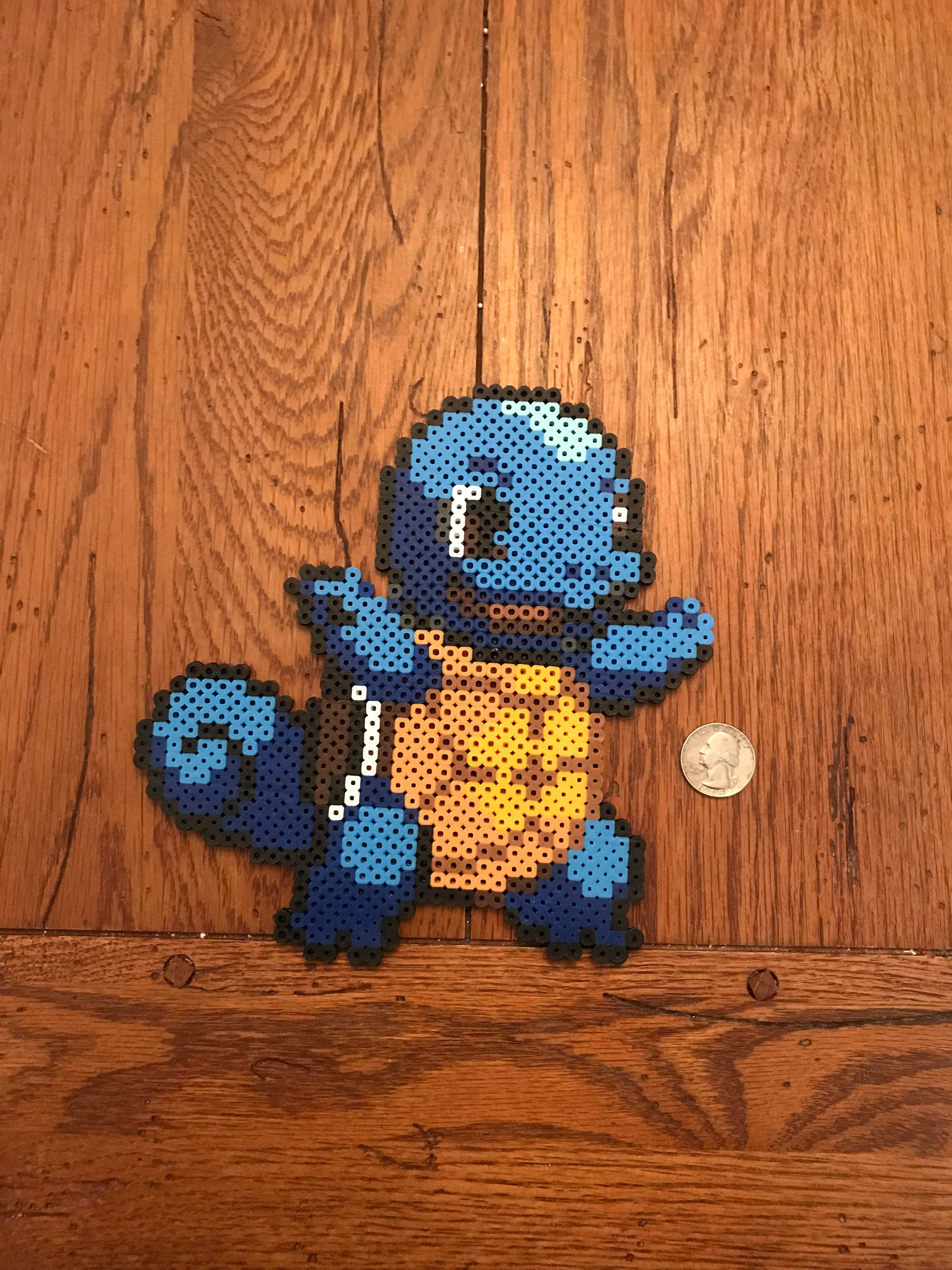 Squirtle Pokémon Pixel Perler Beads - Etsy