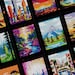 Color by Number LANDSCAPES Printable Coloring Pages Coloring Book Pixel ...