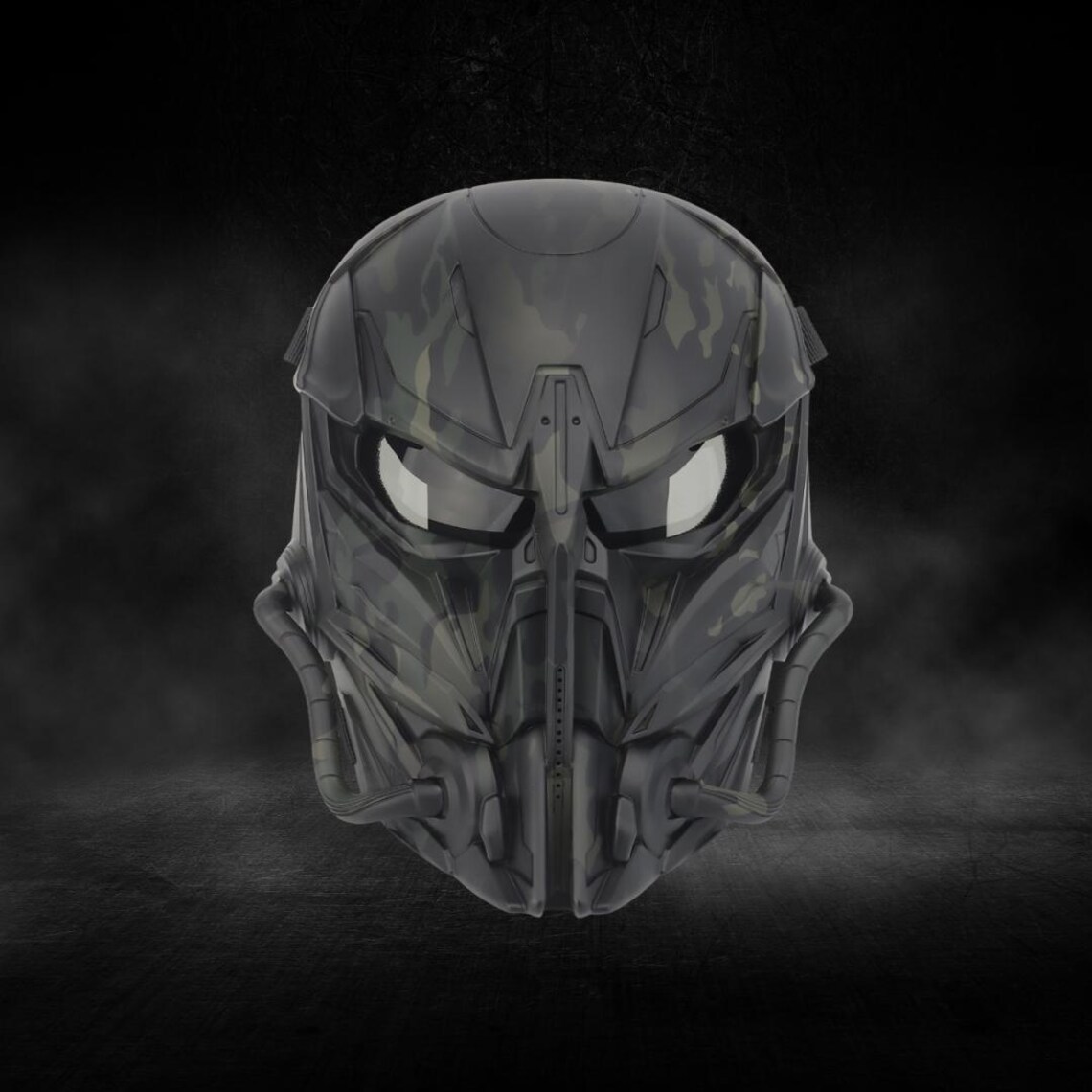 Modern Ninja Tactical Special Ops Cyborg Rave Mask Helmet for Cosplay ...