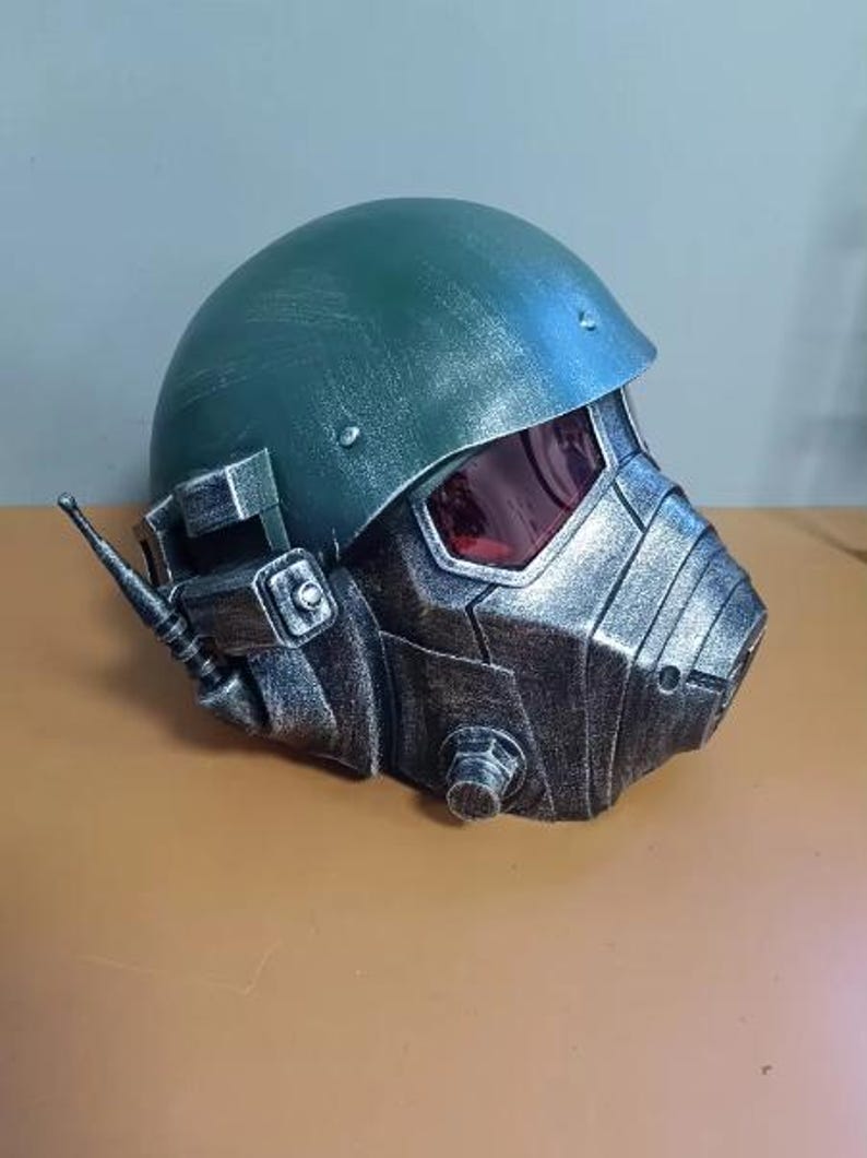 Fallout NCR Veteran Mask Nuclear Apocalypse Armour Helmet Cosplay ...