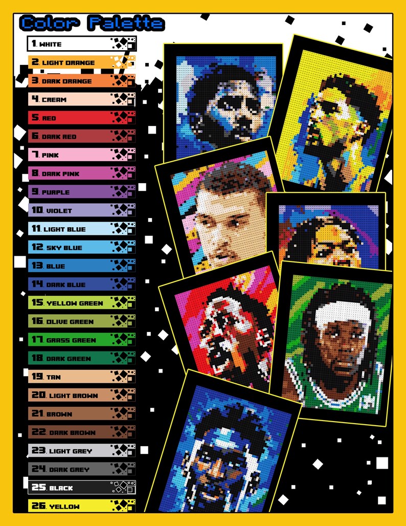 Color by Number 30 NBA BASKETBALL PLAYERS Coloring Printable Pages ...
