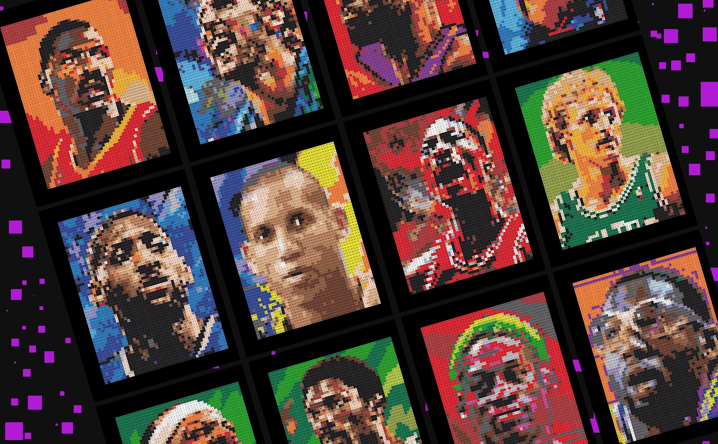Color by Number 30 NBA BASKETBALL LEGENDS Coloring Printable Pages ...