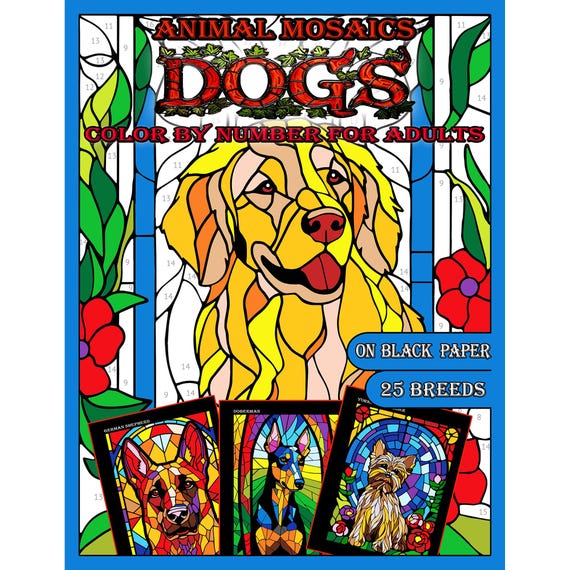 Imágenes De Perros Para Colorear Por Números Perros Para Colorear