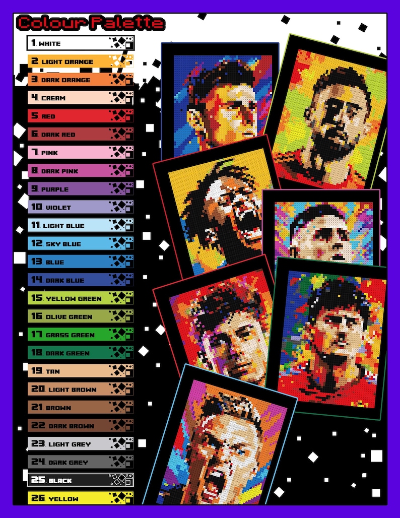 Color by Number UEFA Premier League FOOTBALL STARS Players Coloring ...