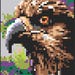 Printable Color by Number JUNGLE ANIMALS Coloring Pages Pixel Art ...