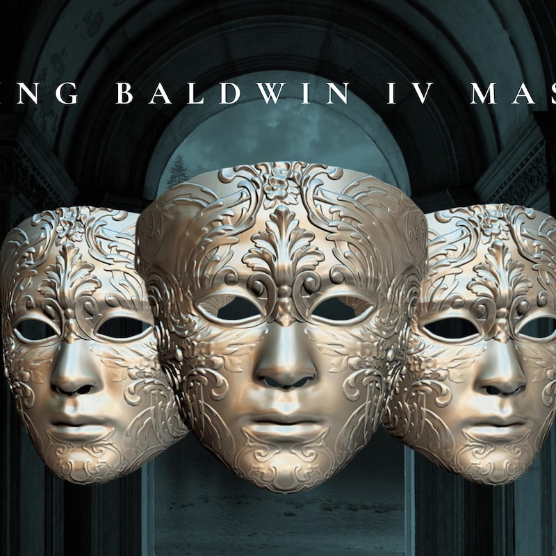 King Baldwin Mask - Etsy