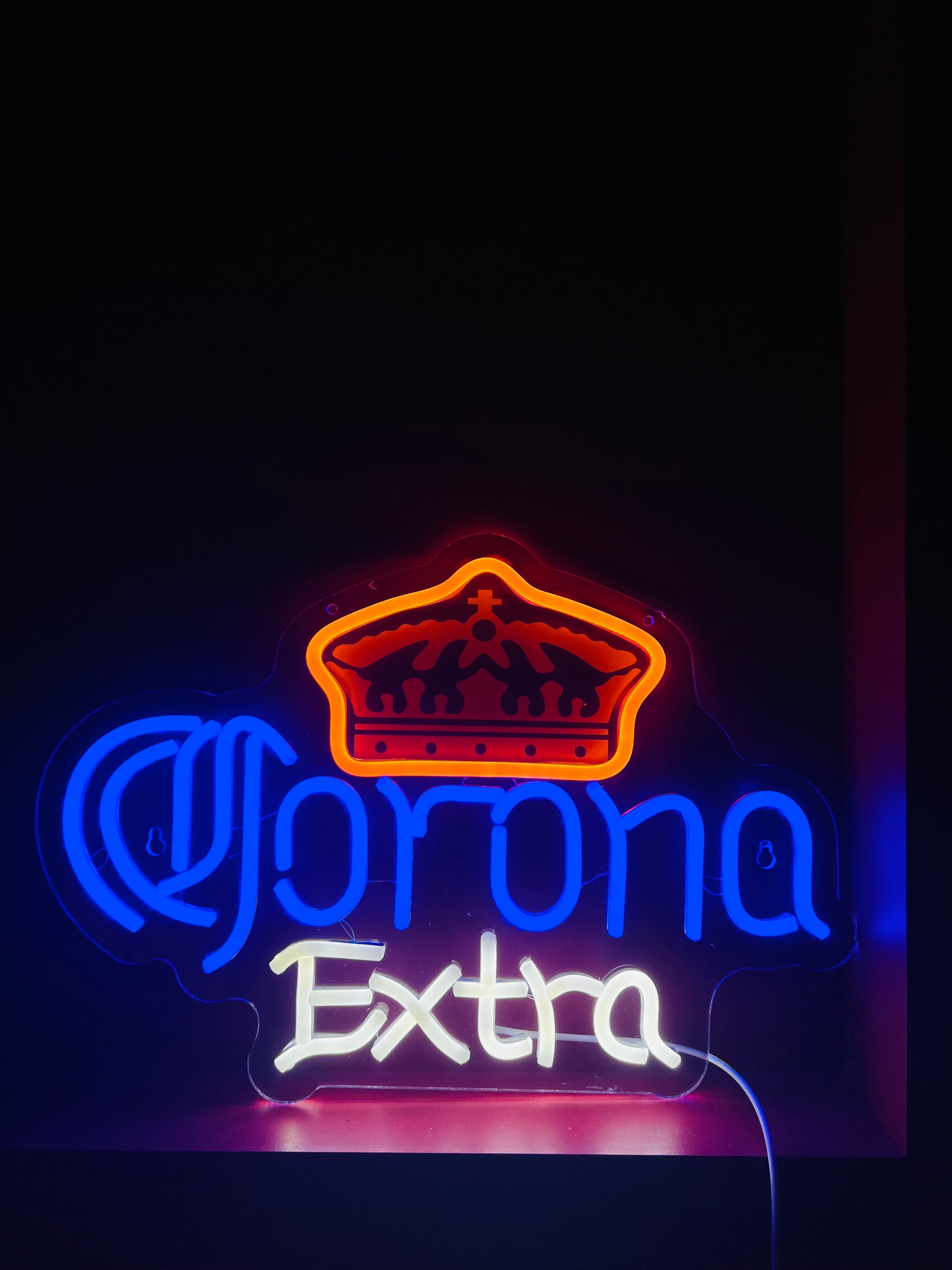 Corona Beer Neon Cerveza Mexicana Bar LED Neon Sign Modern Decor Wall ...