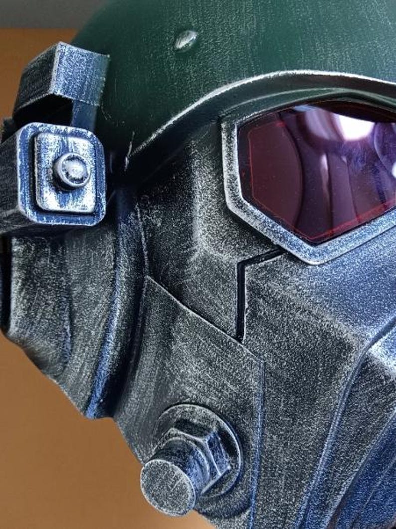 Fallout NCR Veteran Mask Nuclear Apocalypse Armour Helmet Cosplay ...